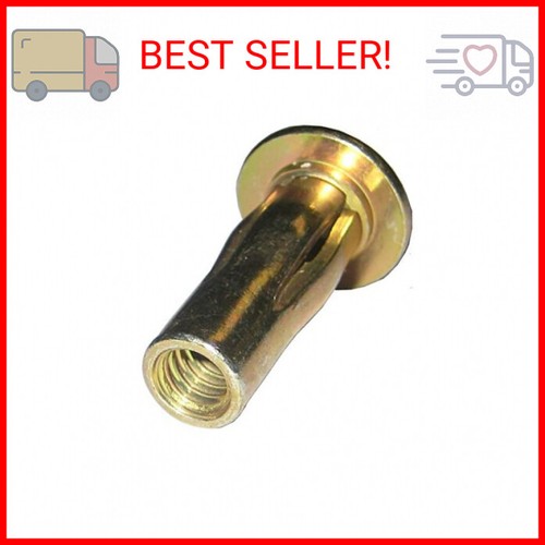 S25MG280 Steel PRE-BULBED Shank, Multi-Grip Rivet-NUT Gold ZINC Finish ...