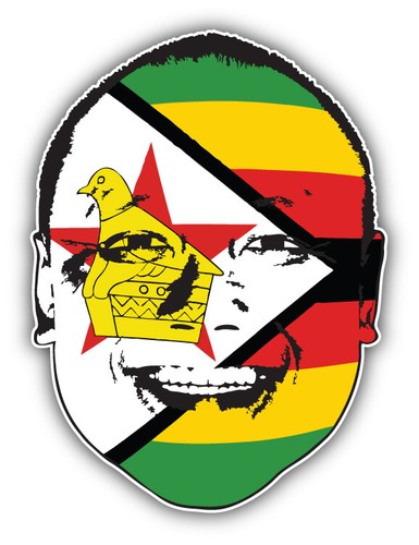 Zimbabwe World Flag Man Face Car Bumper Sticker Decal | eBay