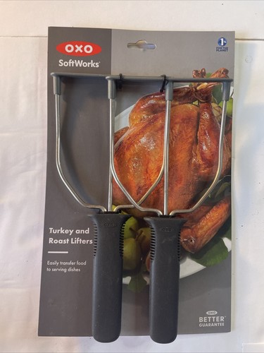 OXO SoftWorks Turkey and Roast Lifters 21180700 New | eBay