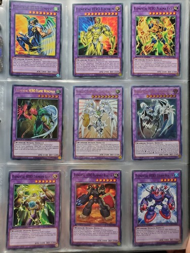 YuGiOh Elemental Hero Deck Collection | eBay