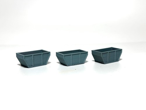 1623DM HO Construction and Recycling Bins 3-Pack HO Scale 1:87 | eBay