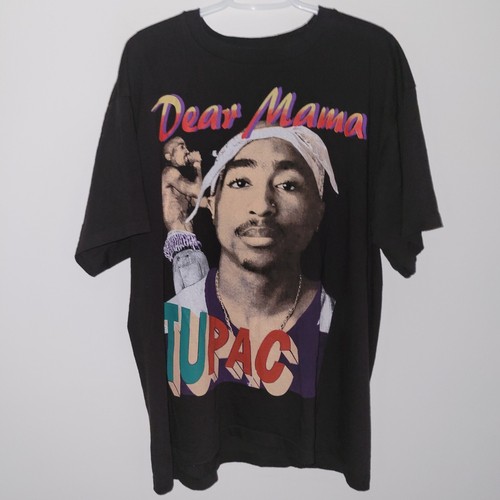 2 Pac Tupac Dear Mama Boot GEM Short Sleeve T-Shirt Single Stitch AOP ...