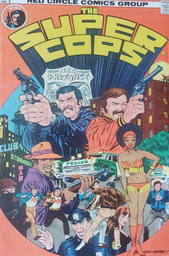 The Super Cops #1 Comic 1974 - Red Circle Comics - Police Drama | eBay ...
