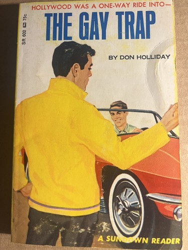 THE GAY TRAP VINTAGE PULP NOVEL GAY INTEREST 1966 SUNDOWN READER SR602 ...