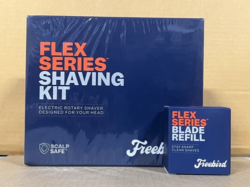 Freebird -Flex Series Electric Razor Shaving Kit & Flex Series Blade ...
