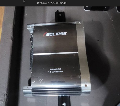 Eclipse EA4200 Power Amplifier, Old School, Vintage, Amp | eBay