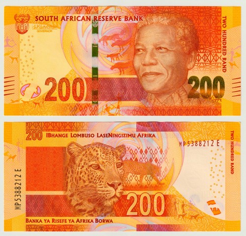 South Africa 200 rand UNC Banknote World Paper Money Currency Bill Note ...