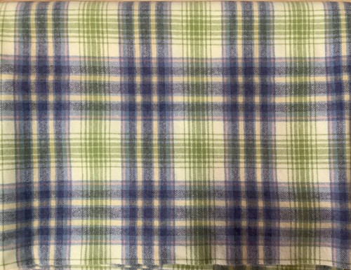 Pendleton Merino Wool Light Blanket Weight Fabric 3 yards x 67”w Blue ...