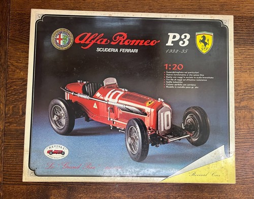 Alfa Romeo Scuderia Ferrari P3 1932-35, 1:20 Revival Cars Metal Kit ...