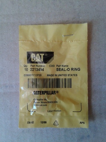 Caterpillar 221-3494 OEM NOS Seal CAT 2213494 for sale online | eBay