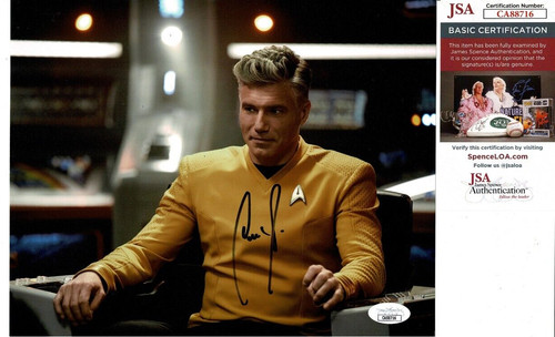 ANSON MOUNT as CAPTAIN PIKE SIGNED 8X10 PHOTO #1 STAR TREK JSA COA | eBay