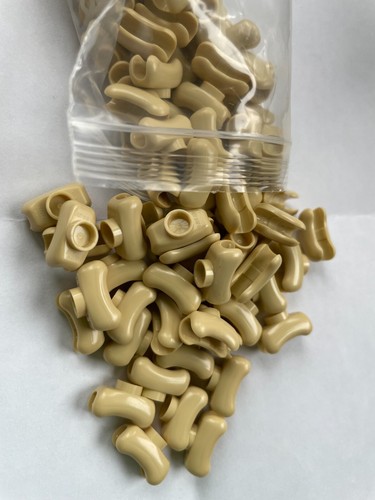 LEGO-NEW-#25386-TAN--HOT DOG/SAUSAGE BUN-10 PIECES | eBay