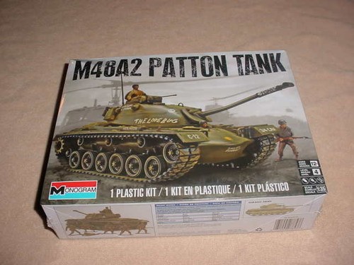 MONOGRAM 1/35 M48A2 PATTON TANK MODEL KIT # 85-7853 (NISB) | eBay