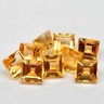 Citrine Square Natural Loose Faceted Gem 5mm | eBay