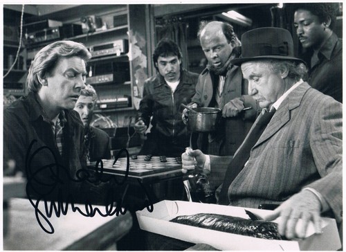 Donald Sutherland 1935-2024 genuine autograph signed photo 7"x9" US ...