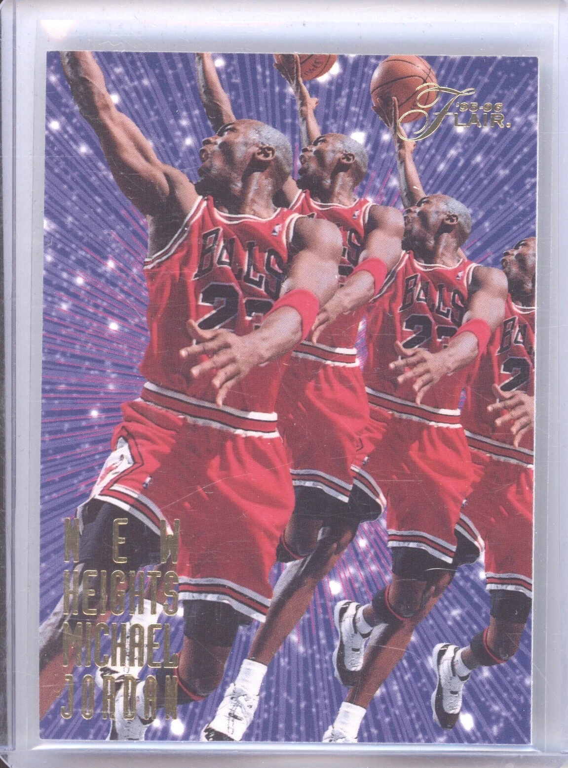 Michael Jordan 1995 Flair #4 New Heights RAW Price Guide - Sports Card ...
