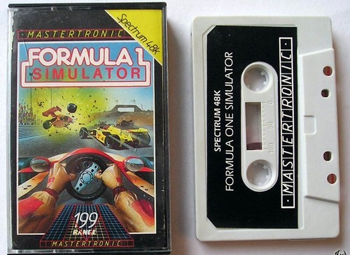 Sinclair ZX Spectrum 48K Game - FORMULA 1 SIMULATOR - Mastertronic ...