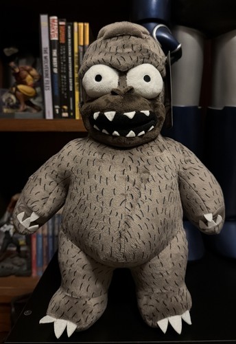 Plush - Kidrobot The Simpsons Homerzilla Homer-Godzilla 14" Soft Doll ...