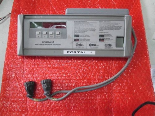 EIA MetCard Gate Metal Detector with Hands Free Reader N078-720 | eBay