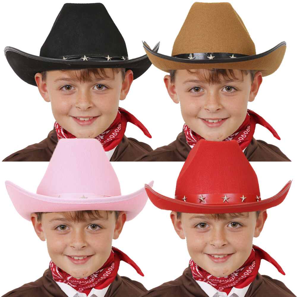 Mr. Bean Quickdraw Childrens Red Cowboy Hat Toy Story Jessie Wild West ...