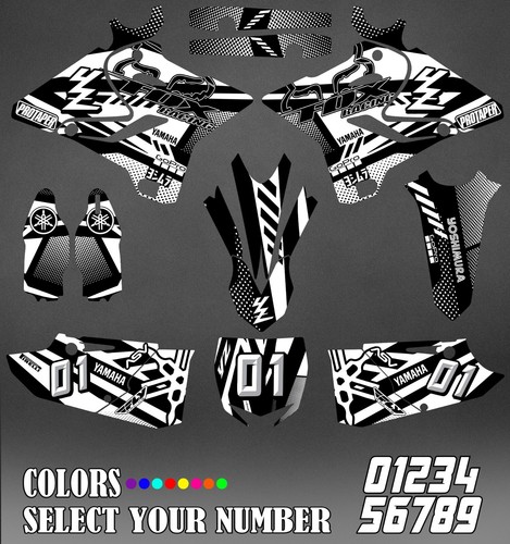 Graphics kit for Yamaha YZ 125 YZ 250 2015 2016 2017 2018 Stickers ...