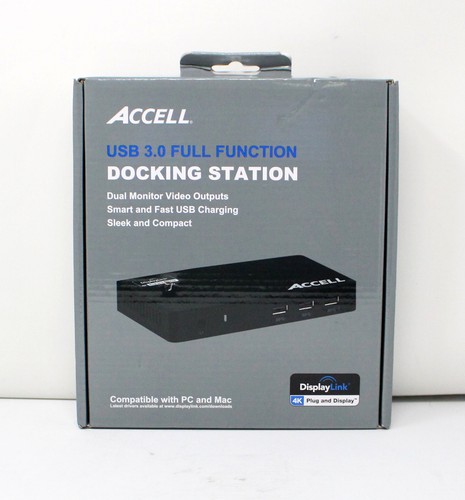 Accell USB 3.0 Full Function Docking Station PC & Mac | eBay