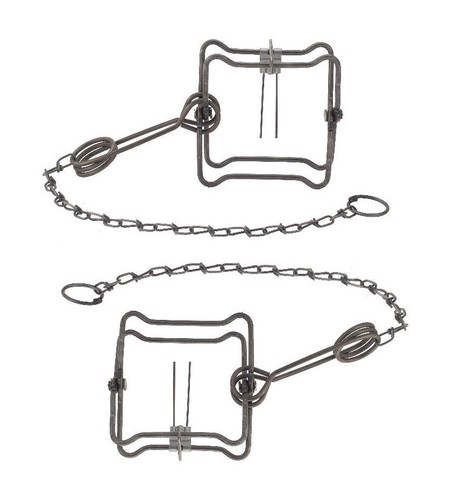 (2 Traps) DUKE 110 Body Grip Traps - #0400 - For Mink, Muskrat & Weasel ...
