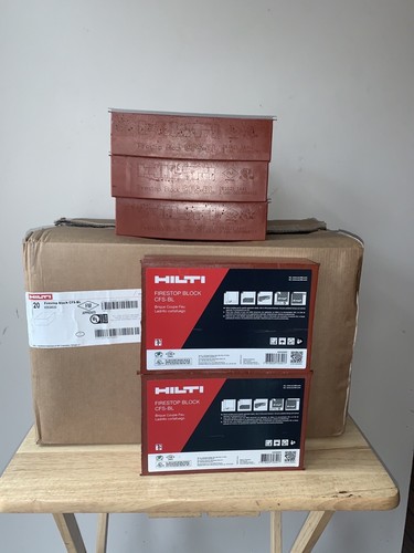 Hilti (20 PC) CFS-BL Firestop Block 1 Sealed Box Brand New ...