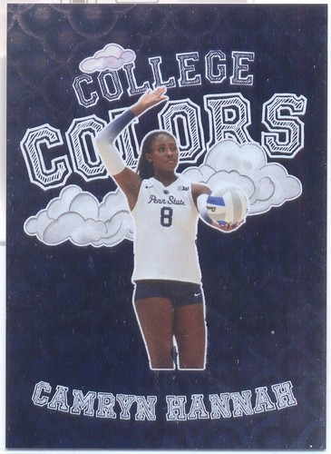 Camryn Hannah 2024 Penn State Volleyball ONIT College Colors parallel ...