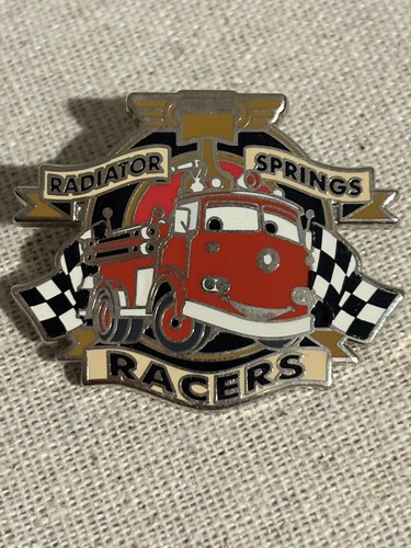 DLR Cars Radiator Springs Racers Pixar Mystery Disney Pin 2015 Red Fire ...