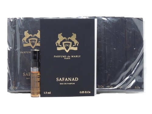 PDM PARFUMS DE MARLY SAFANAD EDP 1.5ml .05fl oz x 10 PERFUME SPRAY ...