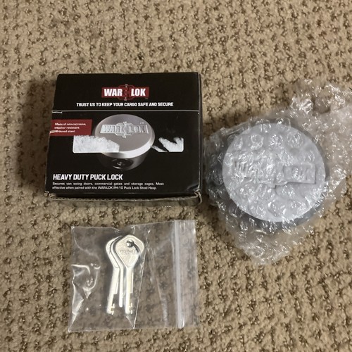 WAR LOK PKL-10 Puck Lock with 2 Keys ~ New | eBay