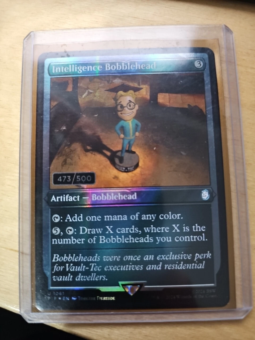 Intelligence Bobblehead 2024 Universes Beyond: Fallout #1061 Serial ...