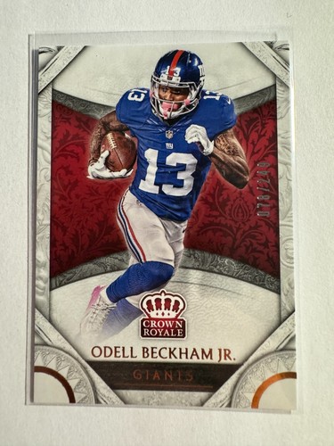 K195,472 - 2016 Crown Royale Bronze #50 Odell Beckham Jr. #/249 | eBay
