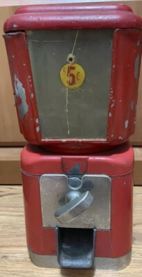 Oak Gumball Machine for sale | eBay