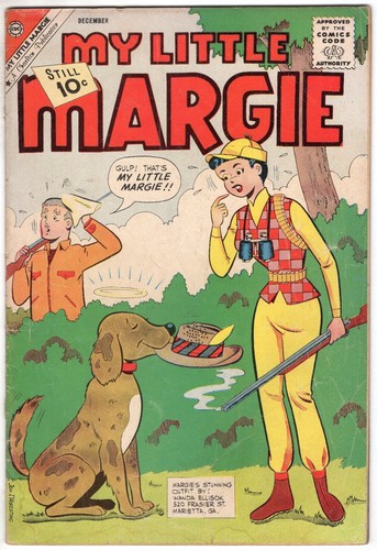 My Little Margie #39 Dec 1961 Charlton Silver Age Comic 1-Page of Paper Dolls TV | eBay