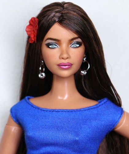 OOAK HISPANIC BARBIE DOLL REPAINT ART AA ANATOMICALLY CORRECT KEN ...