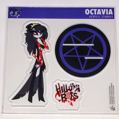 Helluva Boss Demon Stolas 6' Acrylic Stand | Grelly UK