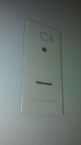 White Galaxy Note 5 Back Cover OEM USED | eBay