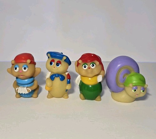 4 Glow Worm Glo Friends Glow Bug Finger Puppet Doodle Artist Playskool ...