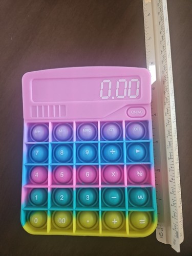 Calculator Pop It FIDGET TOY | eBay