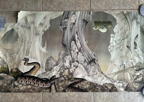 YES Relayer "Gates of Delirium" Album Art Poster 1974 Roger Dean 35 X ...