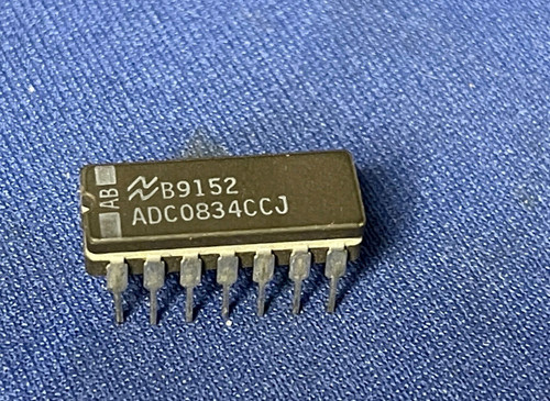 ADC0834CCJ NSC ADC0834 VINTAGE 14-Pin CERDIP RARE LAST ONE | eBay
