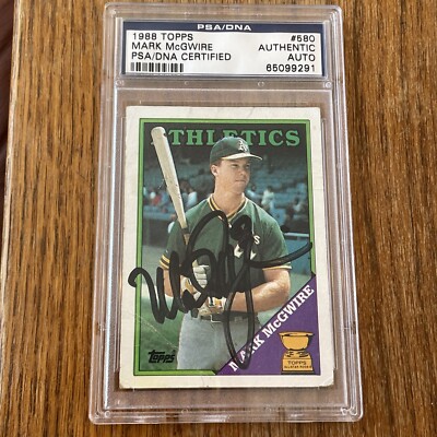 Mark Mcguire Rookie Card for sale | eBay