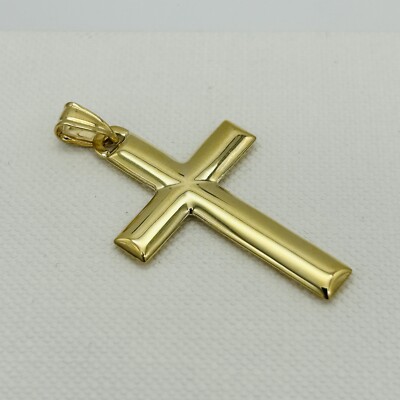 Solid Gold Cross for sale | eBay UK