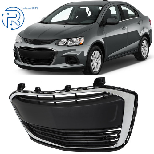 2017-2020 Chevrolet Sonic Matte Black Front Lower Grill Grille ...