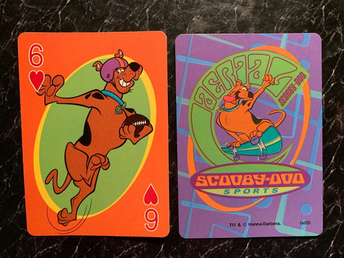 Swap Cards SCOOBY DOO Sports FOOTBALL Six of Hearts HANNA BARBARA | eBay