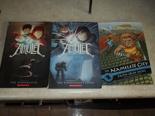 The Stonekeeper: The Stonekeeper's Curse Amulet #1 & #2 and Nameless ...