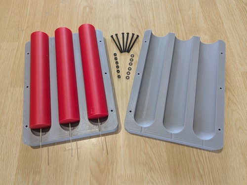 Cannagar Mold 3x 33mm Cigar Tobacco Press Kit Gauge Ring Size Guide ...