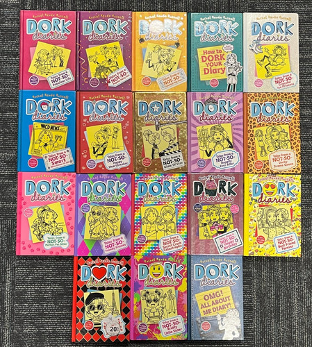 Complete Dork Diaries 1-16 + OMG! All About Me Diary, 3.5 (Mostly ...